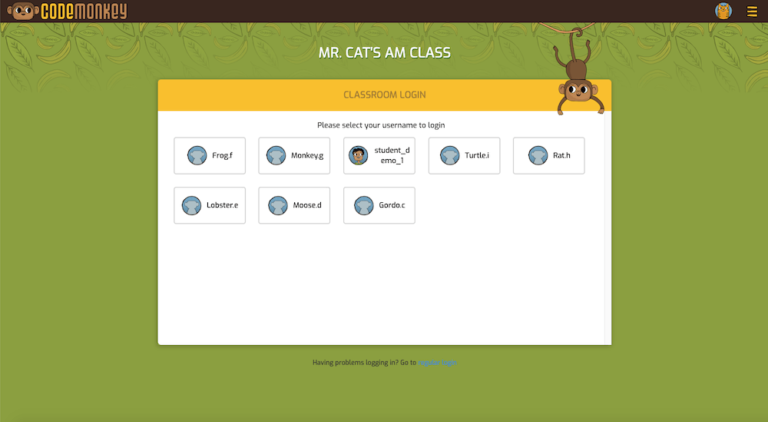NEW: Print Student Log-in Cards, Edit Usernames & More! | CodeMonkey