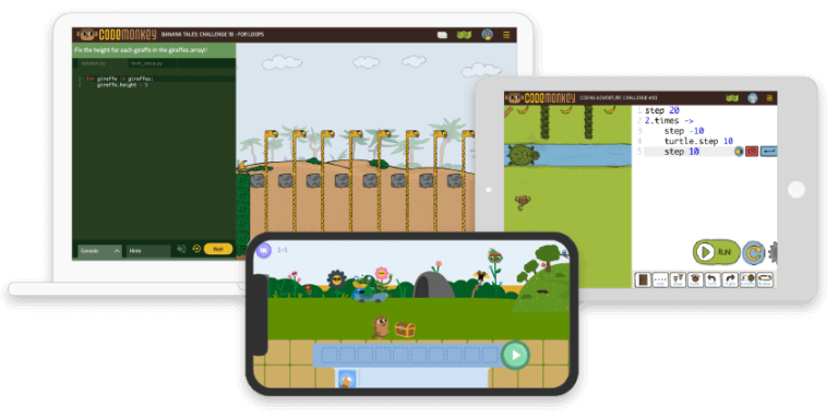 Courses | CodeMonkey