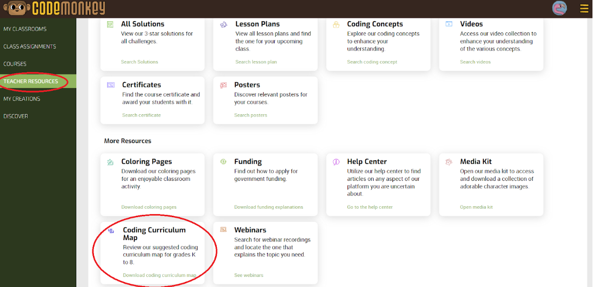 Coding Curriculum Map - New Teacher Resource! | CodeMonkey