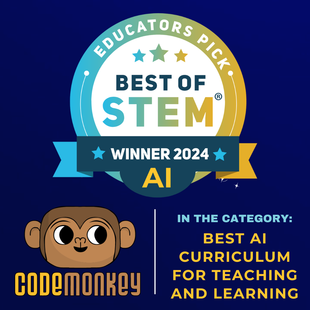 CodeMonkey Wins "Educators Pick - Best of STEM® 2024 Award for "Best AI ...